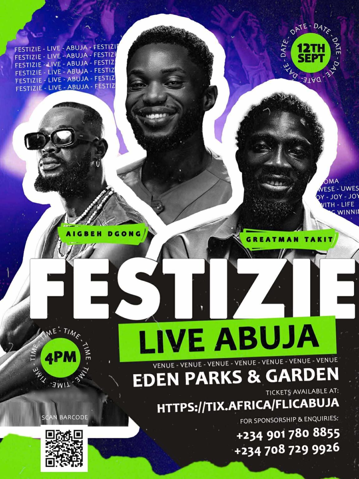 Festizie Live 2025 Abuja – Date, Venue, Lineup & Everything You Need to ...